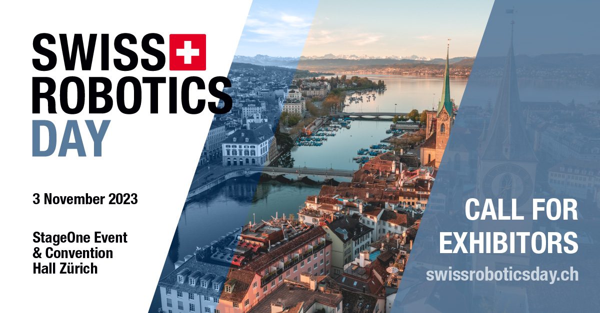 Swiss Robotics Day | an annual event by Innovation Booster Robotics