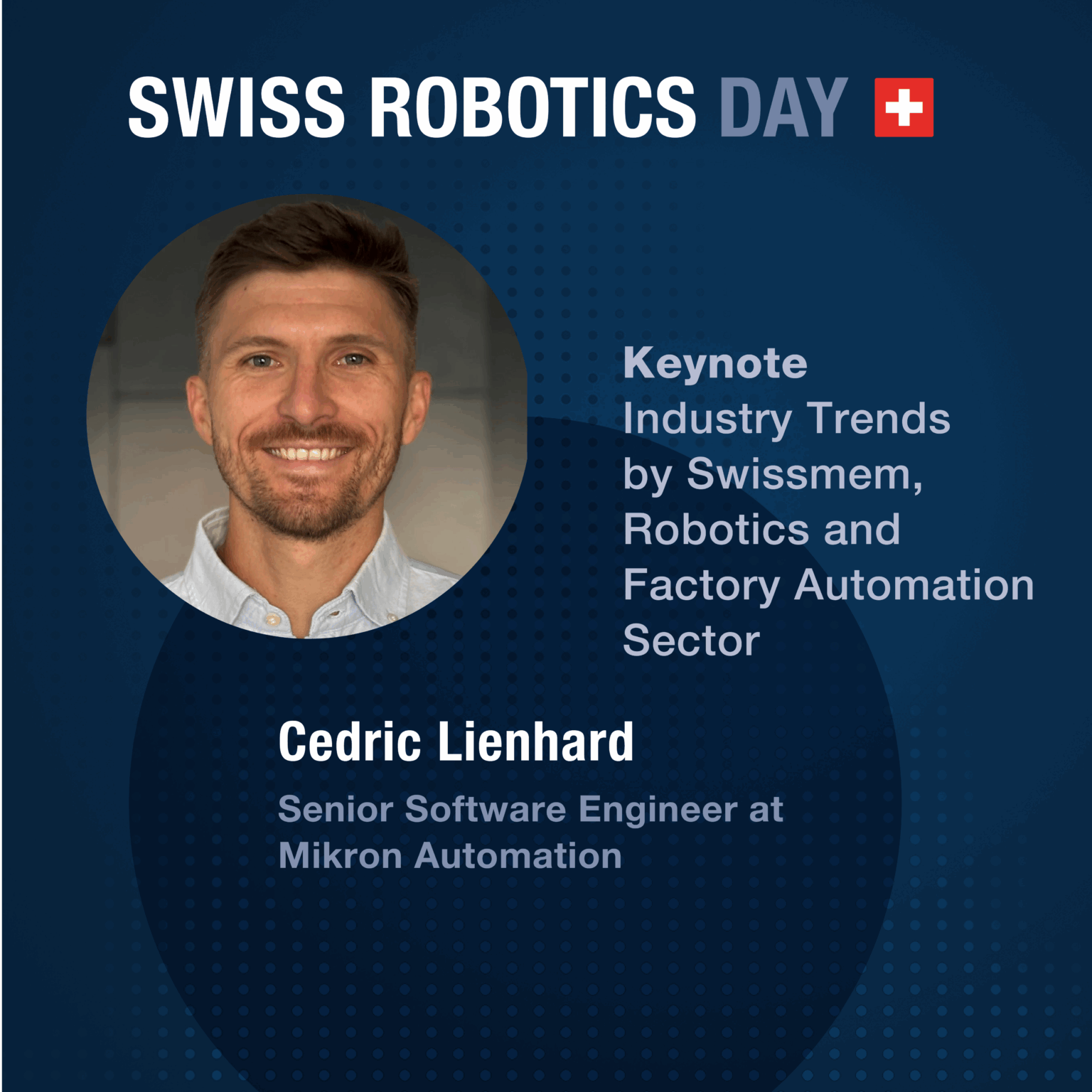 Speakers - Swiss Robotics Day